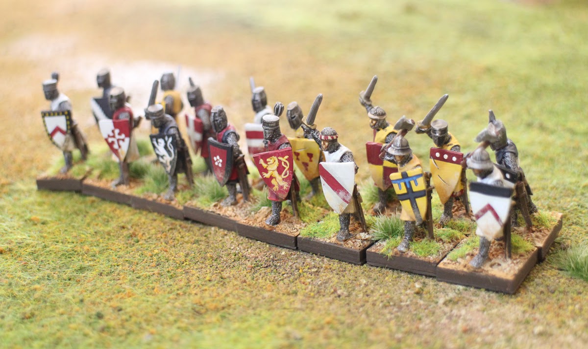 1000 Foot General: Crusader Miniatures Foot Knights