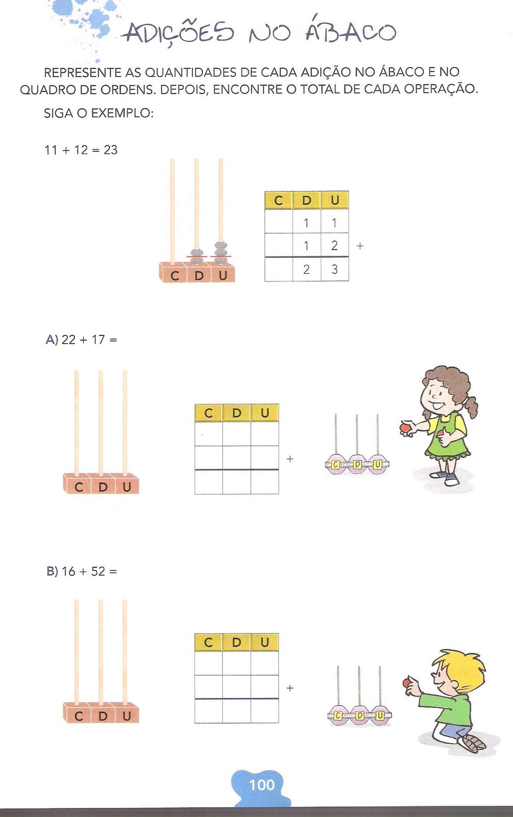 APRENDENDO MATEMÁTICA: ETAPA 2 - ÁBACO