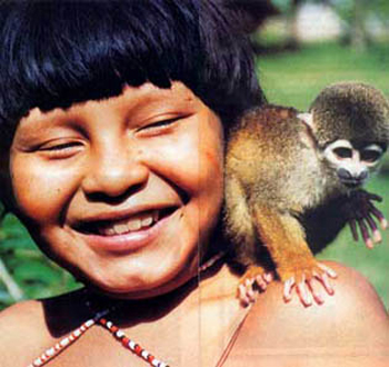 MENINA VOADORA: Curumim