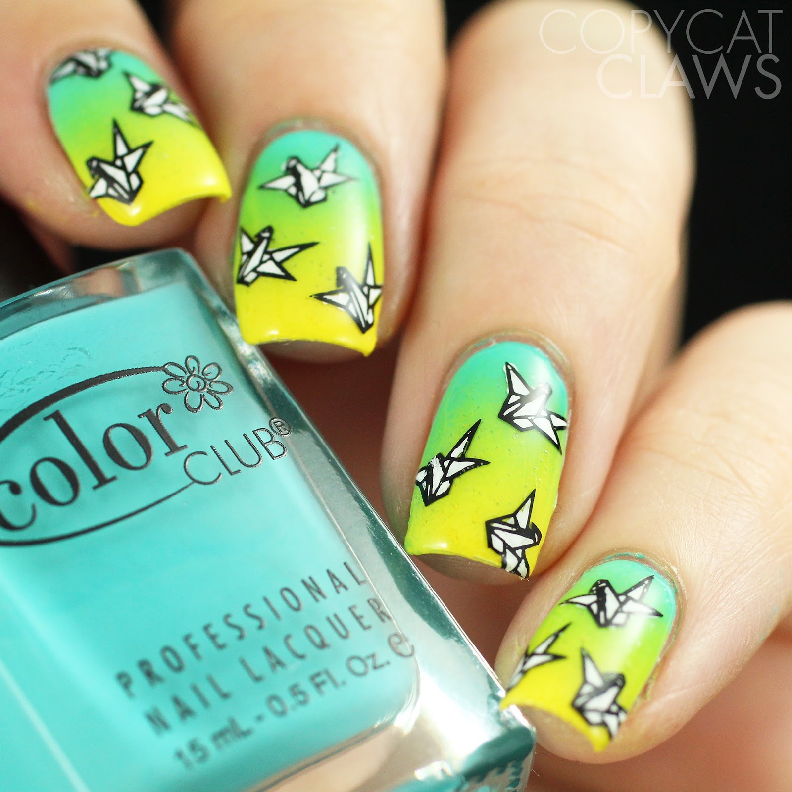 Copycat Claws: The Digit-al Dozen does Paper- Paper Cranes