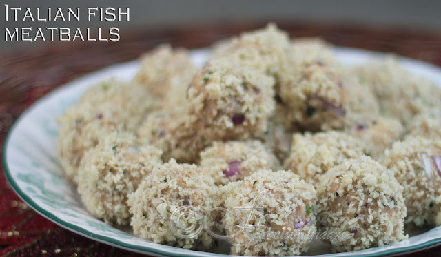 fabulous fridays: Italian fish meatballs