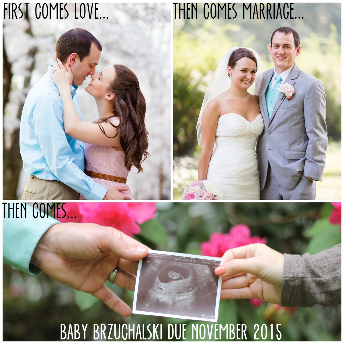 How we announced our pregnancy | The Inspired Hive