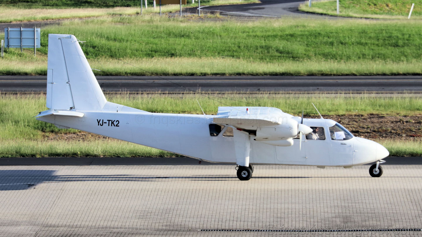 Far North Queensland Skies: Belair Airways Britten Norman Islander YJ ...