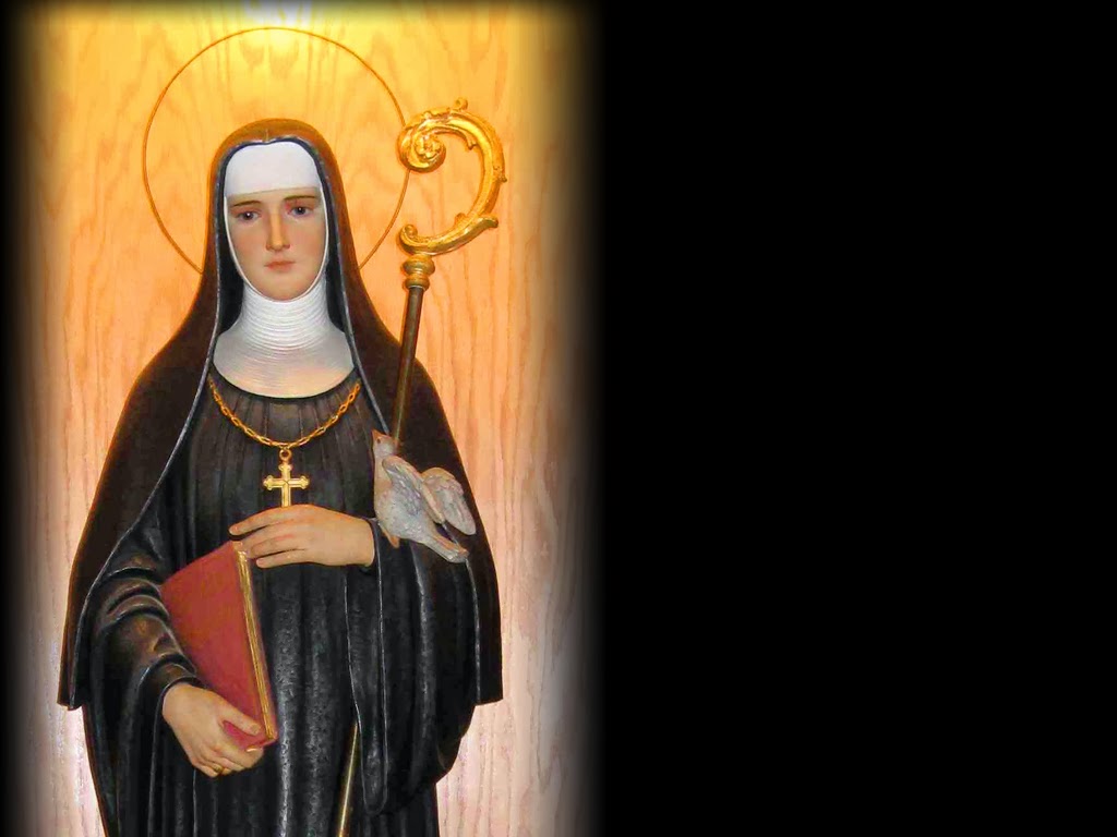 Holy Mass images...: Saint Scholastica