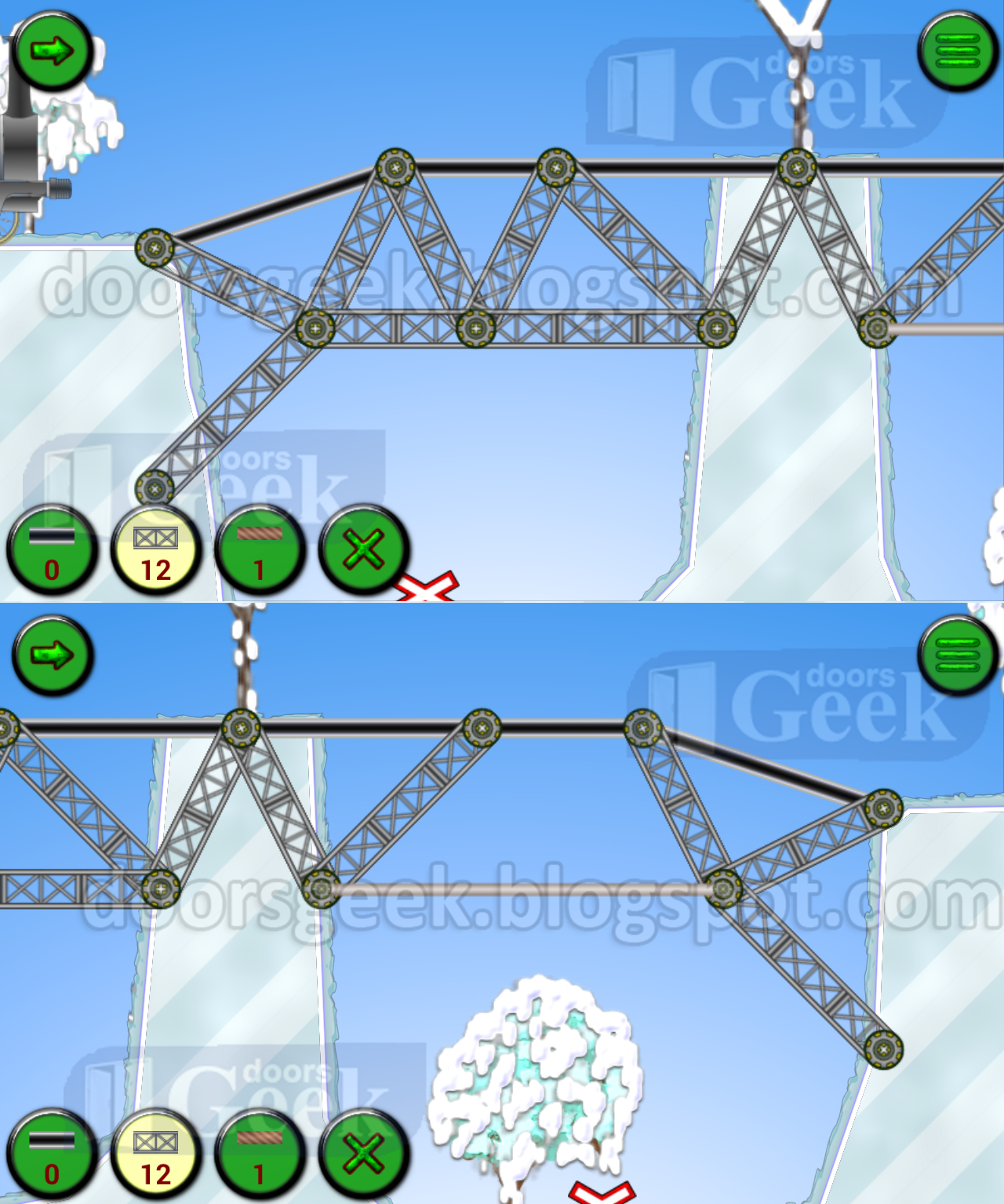 Railway bridge [Train 2] Level 23 ~ Doors Geek