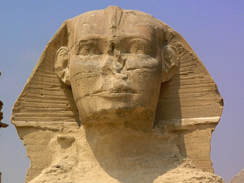TingTing Hollywood: Face of the Sphinx - Photoshop Reconstruction
