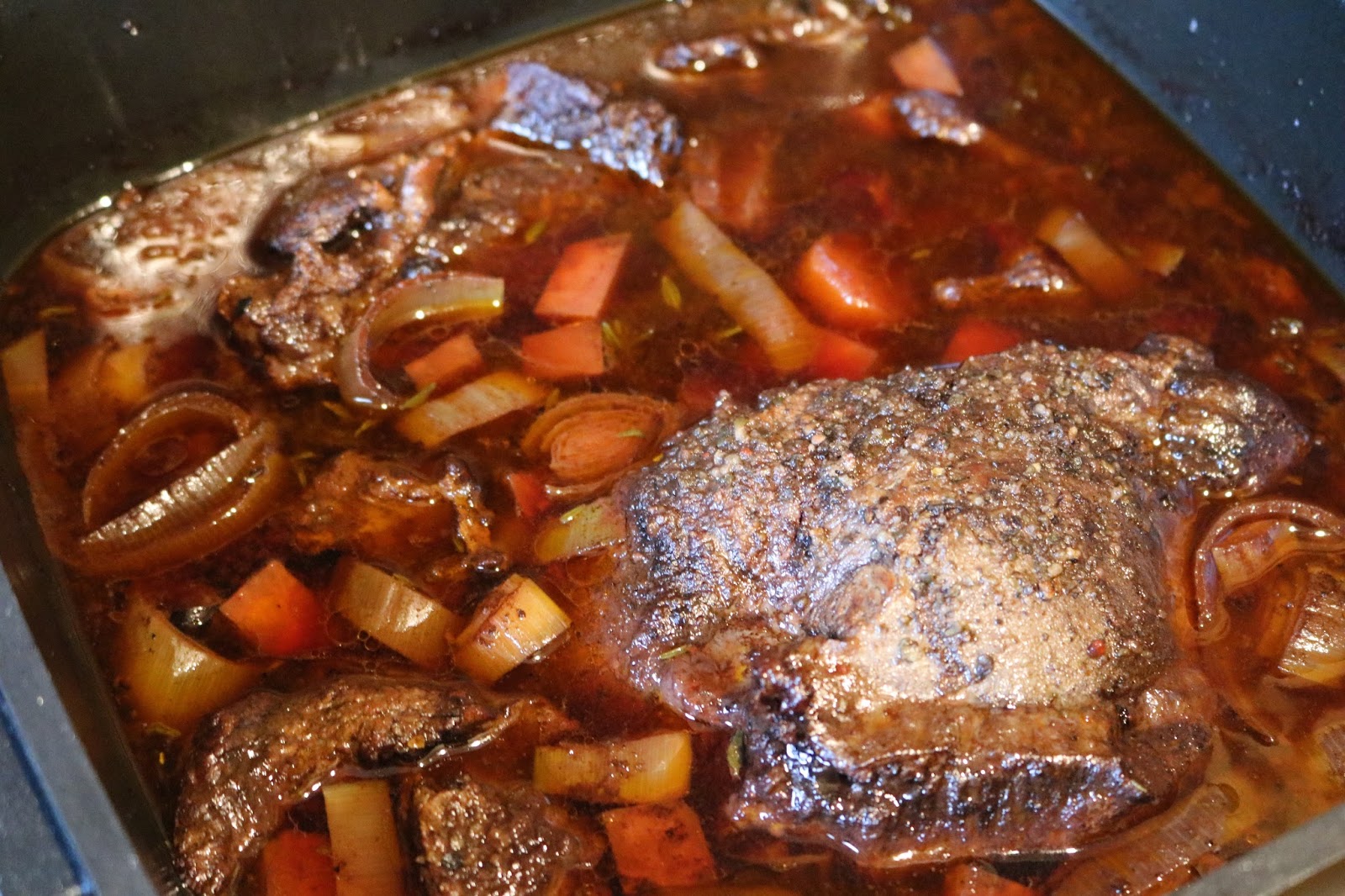 Ochsenbacken geschmort II