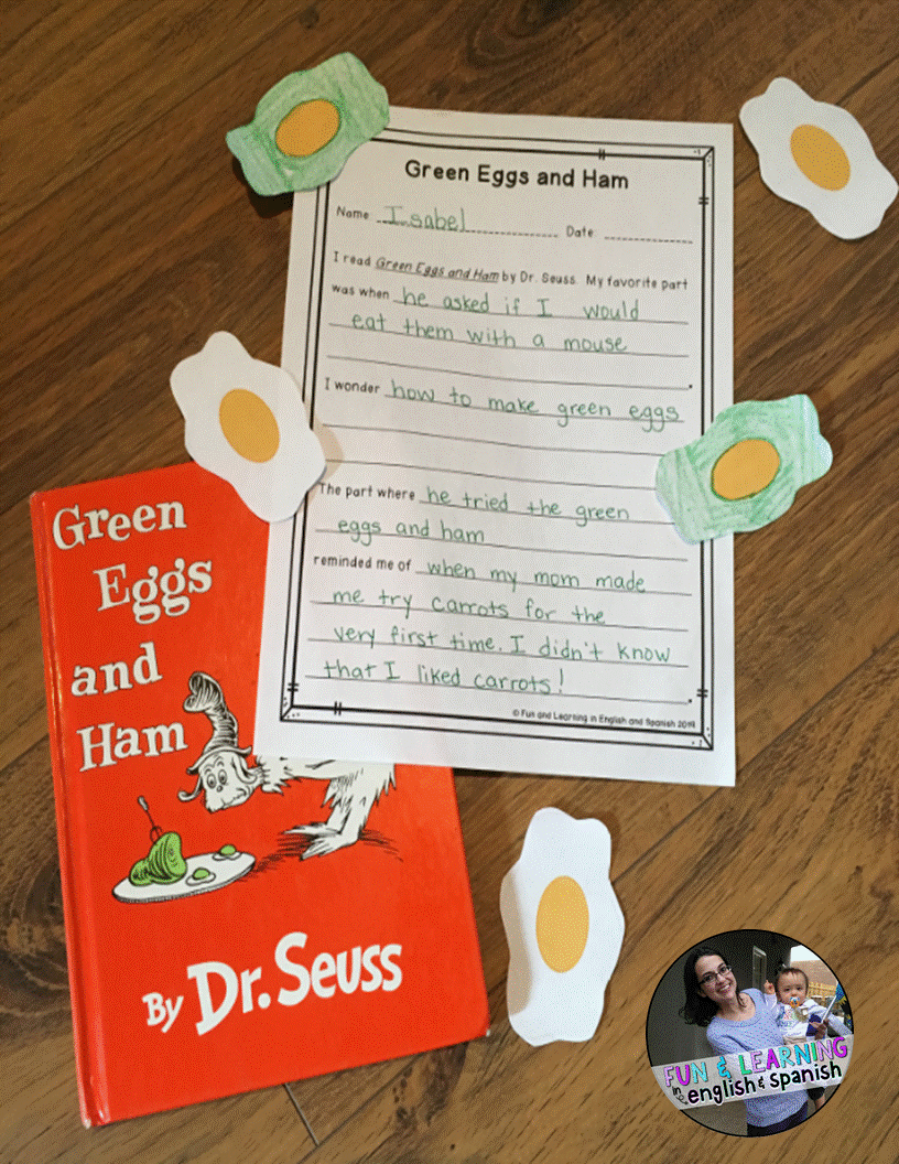Fun and Learning in English and Spanish: Dr. Seuss Week: Ideas & FREEBIES