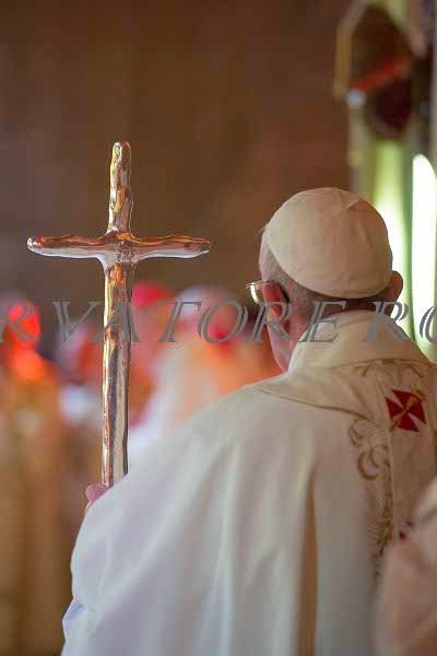 Liturgia Papal: Ferula papal V: Francisco