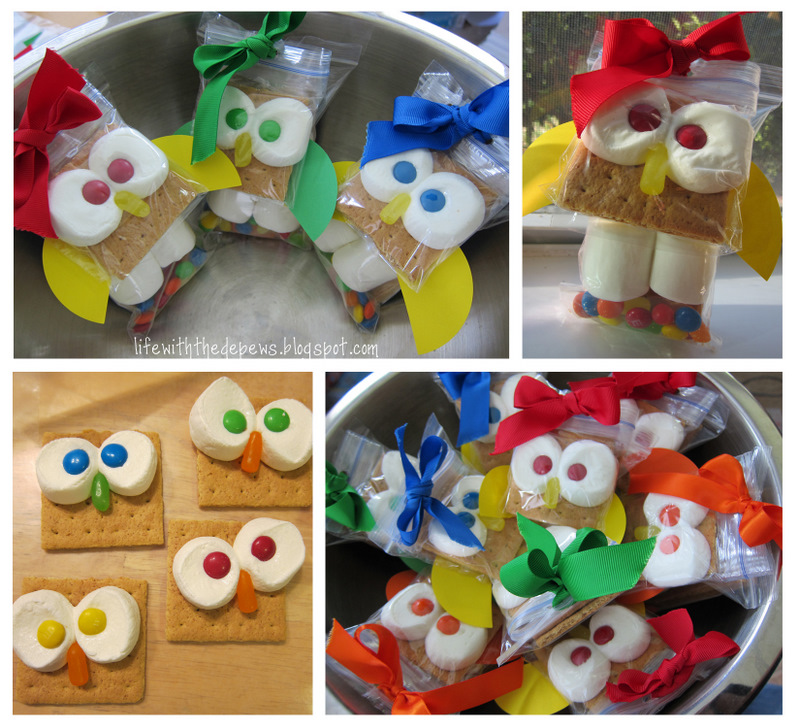 Life with the Depews: Owl Smores Tutorial