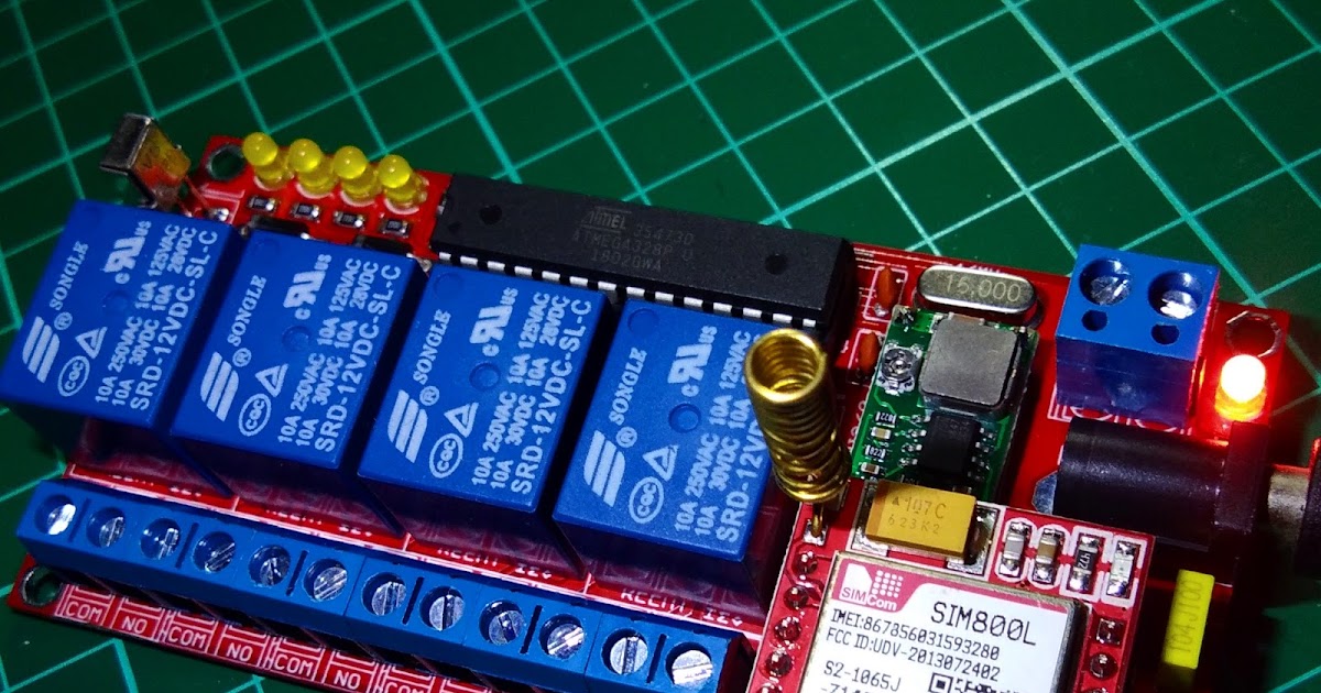 DIY Smart Home Security Arduino+SIM800L+Infrared - Dicky B_Mz