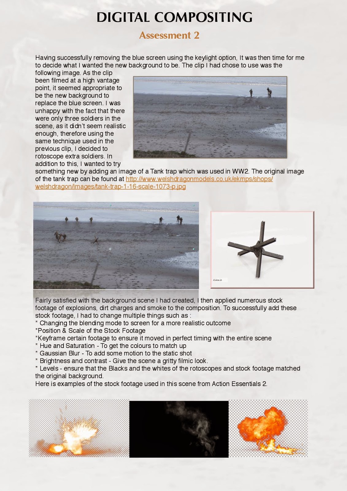 Digital Film & Post Production: Digital Compositing - Semester 2