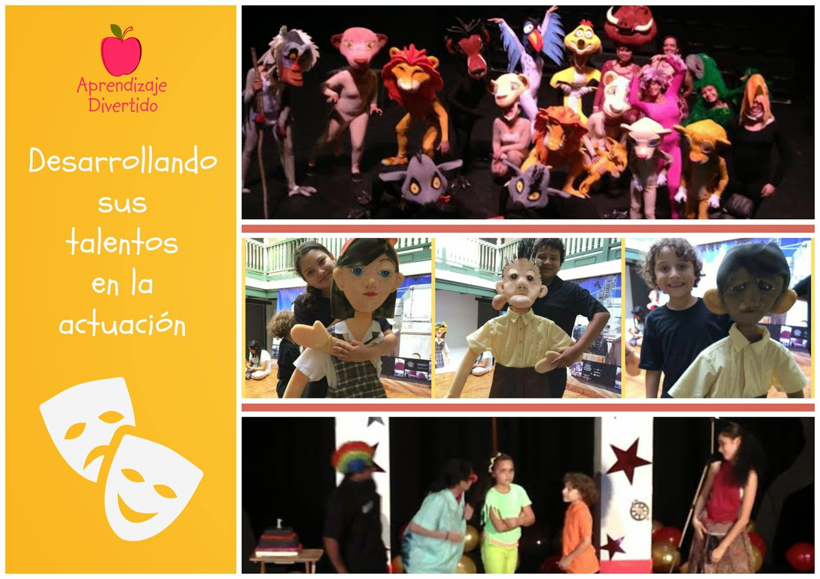 Desarrollando los talentos de nuestros hijos: la actuación