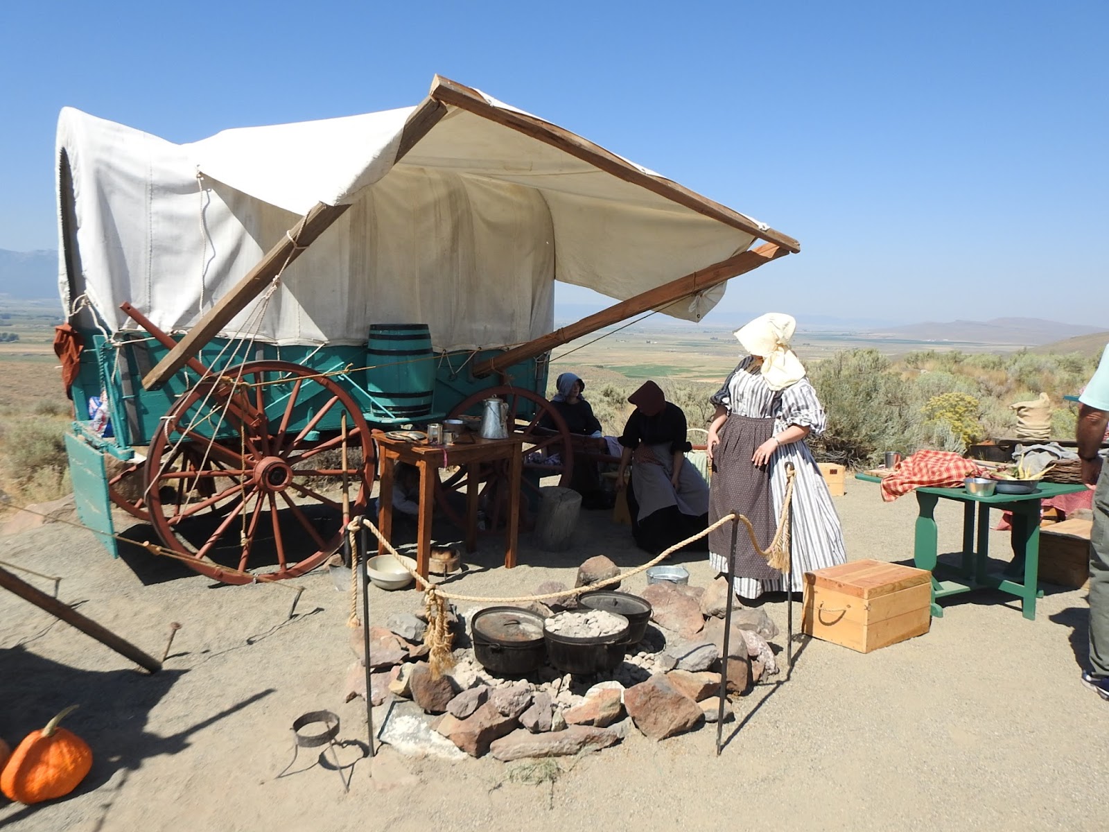 Texas Gypsies: Oregon Trail Interpretive Center, Baker City, OR