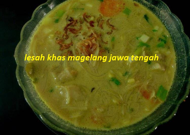 NASI LESAH MAKANAN KHAS MAGELANG | CARA MEMBUAT NASI LESAH | RESEP NASI ...