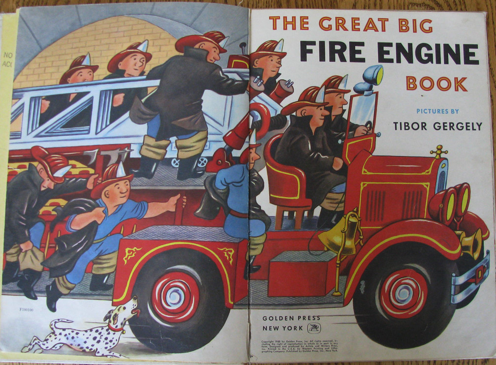 The Art of Children's Picture Books: The Great Big Fire Engine Book ...