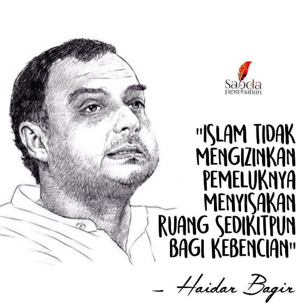 Biografi Singkat Haidar Bagir ~ Rumah Juang Demokrasi