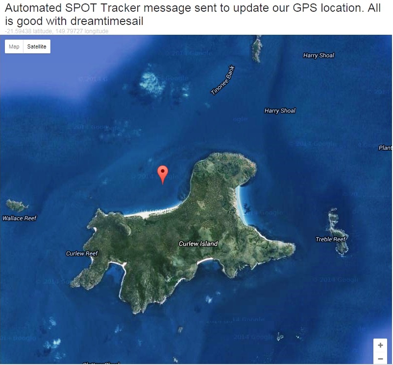 Dreamtime Sail: A cracking sail to Curlew Island