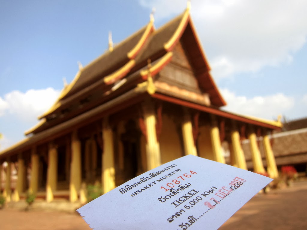Travelholic: Ho Phra Keo Museum & Si Saket Museum In Vientiane, Laos