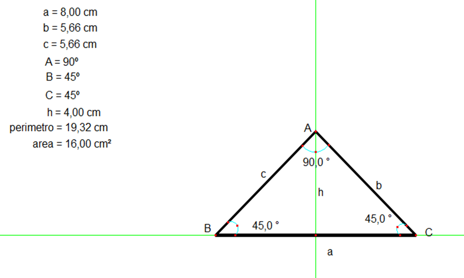 Blog de Richard Tavera: triangulo isosceles