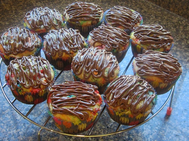 Food Lust People Love: Birthday Party Pancake Muffins #MuffinMonday