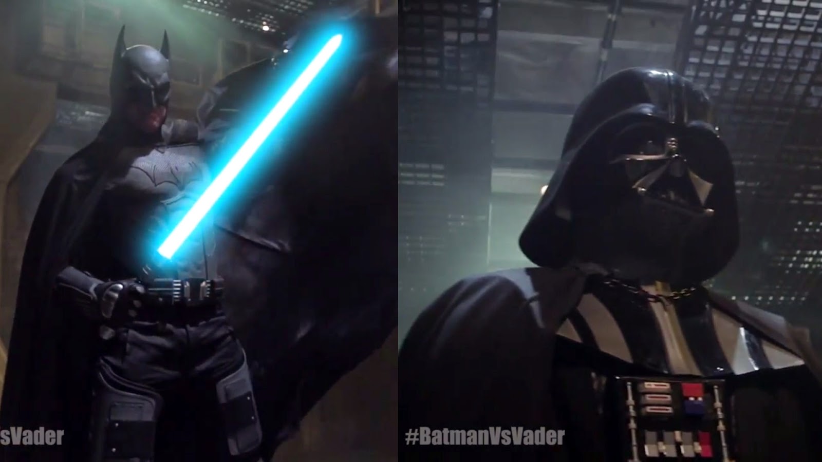 Assista a um curta estrelando o Batman vs Darth Vader! | Os Destemidos