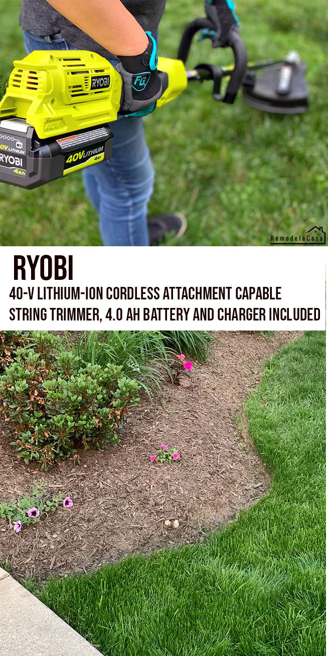 Give Your Beds and Borders a Sharp Edge With The Ryobi 40V String ...