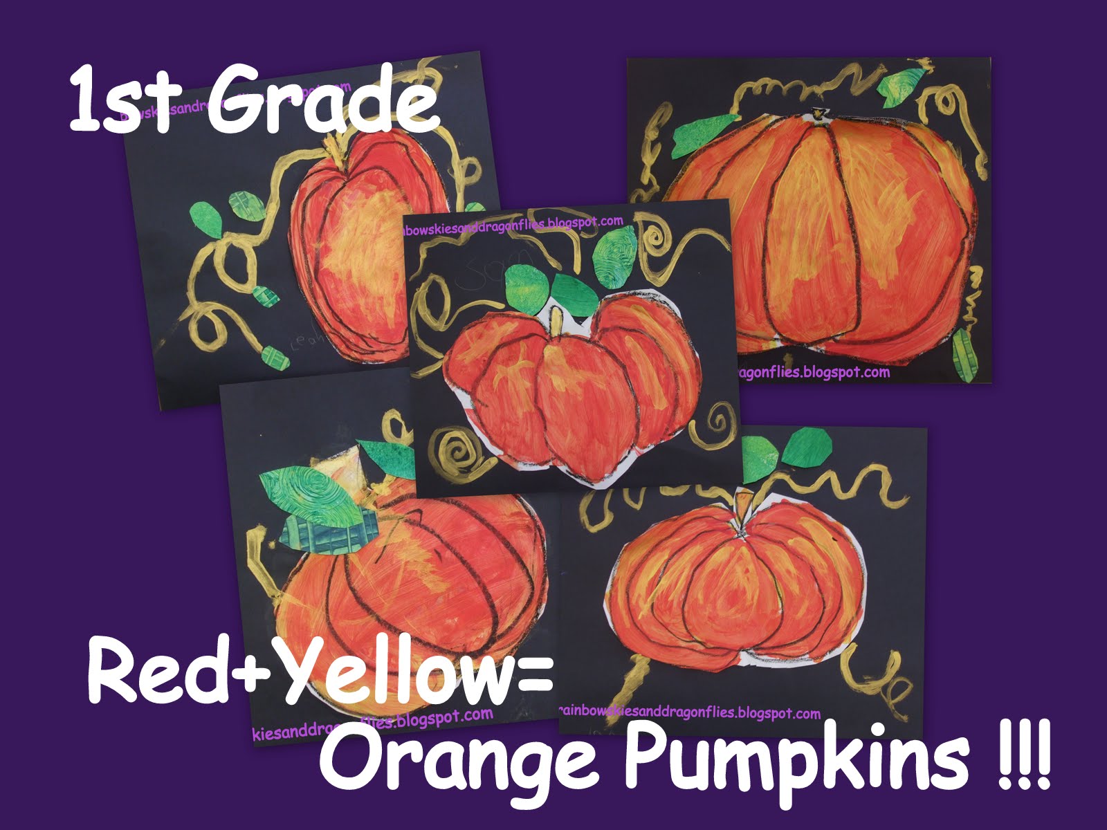 Rainbow Skies & Dragonflies: Color Mixing - 1st Grade