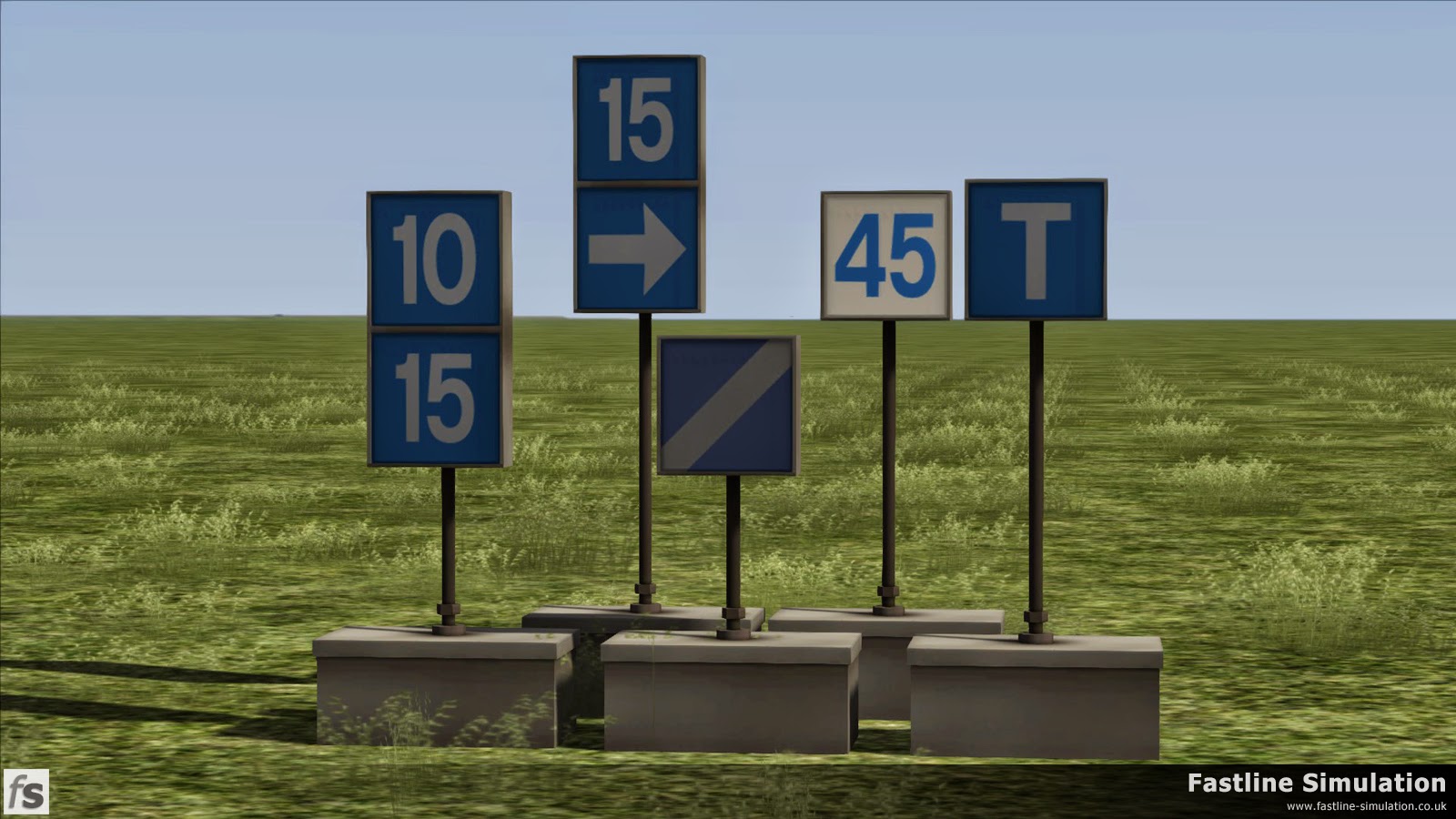 fastline simulation: Also available in blue