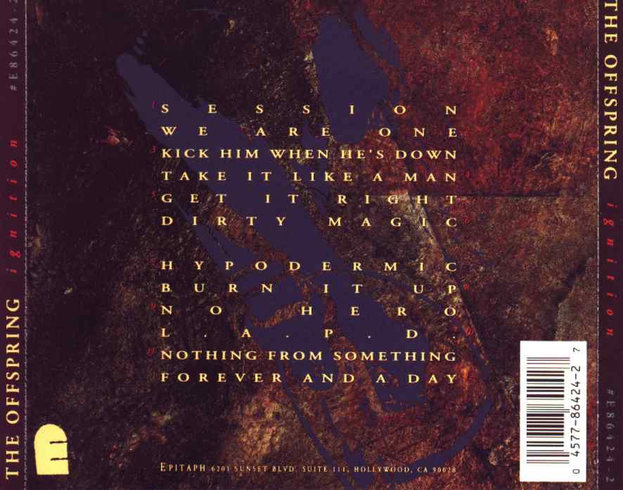 PUNK SKA REGGAE: The Offspring - Ignition - 1992