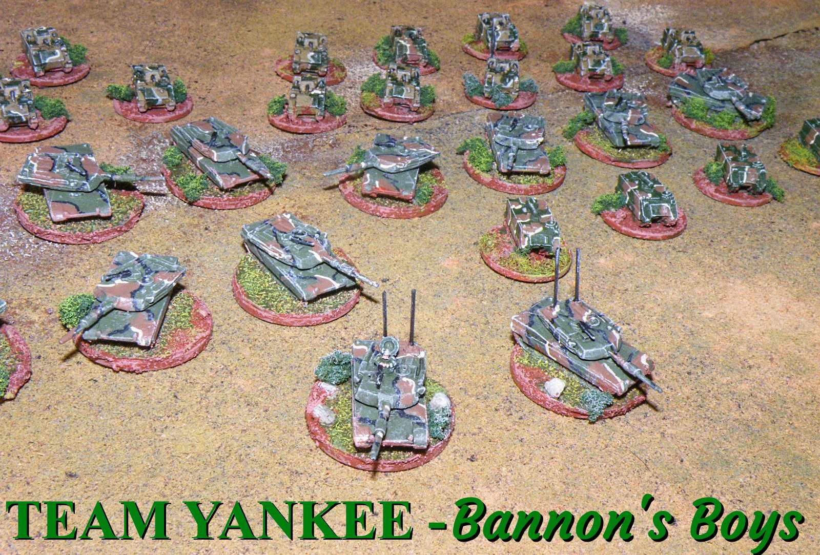 MrF's (plus Jack, Amy & Jennys!!) Gaming: Team Yankee 6mm - Bannon's Boys