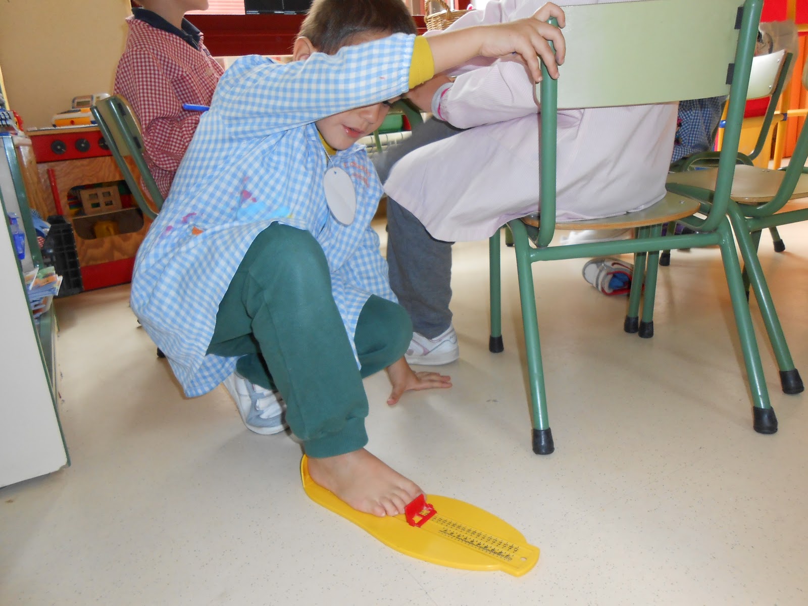 Pequeferroviarios: NOS MEDIMOS EL PIE