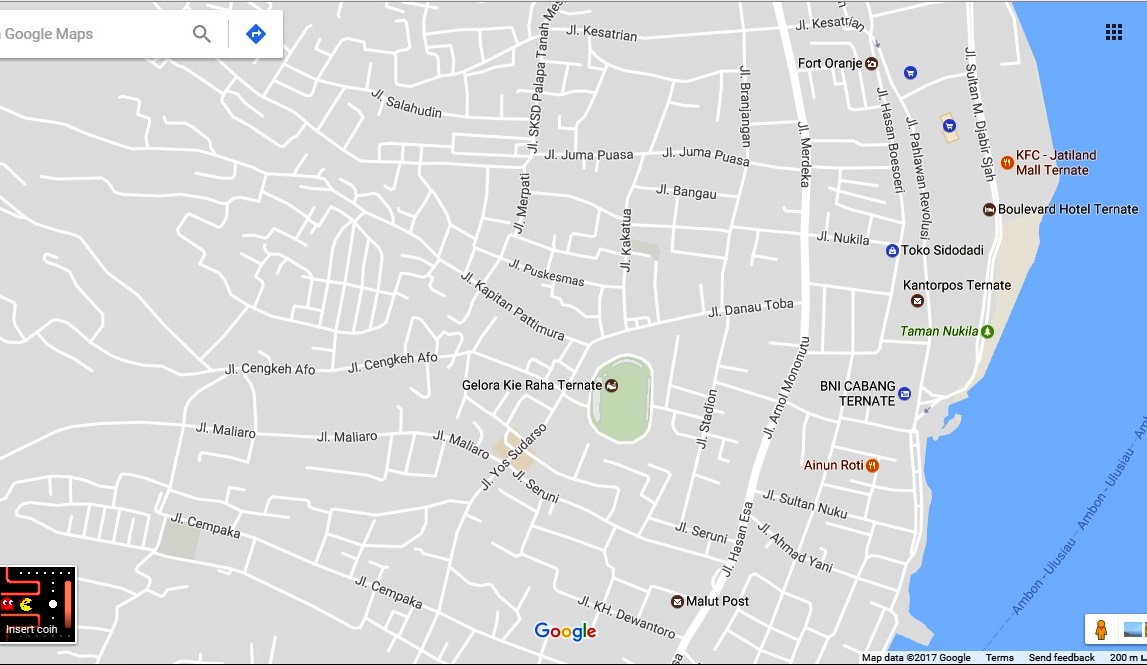Peta Kota Ternate