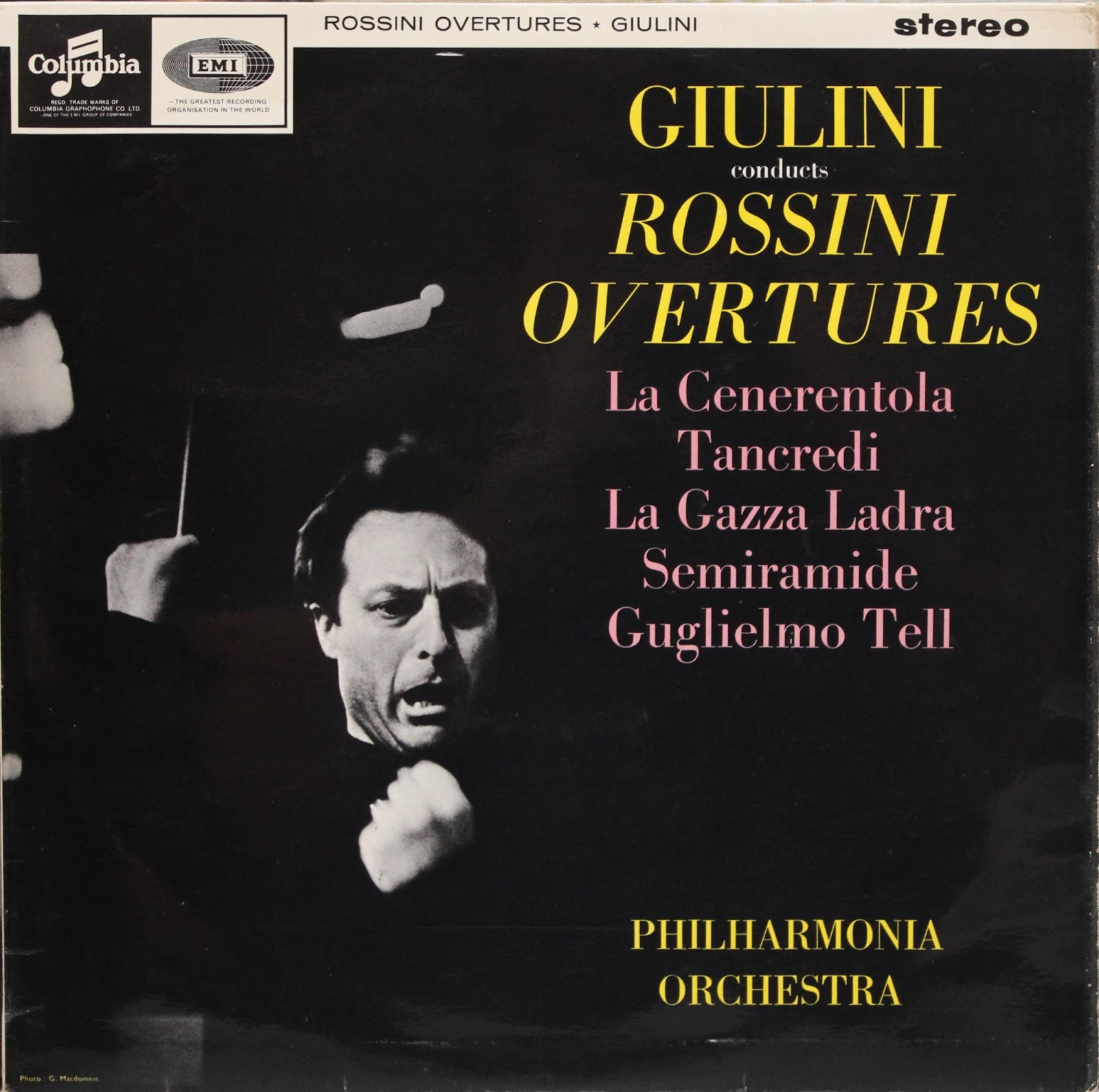 Columbia SAX 2560 Rossini Overtures