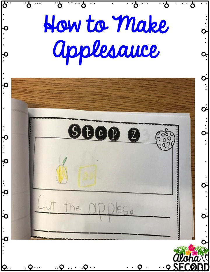Aloha to Second: How to Writing with Applesauce