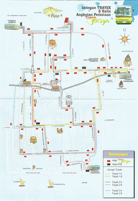 My Daily Perspective: ROUTE TRANS JOGJA