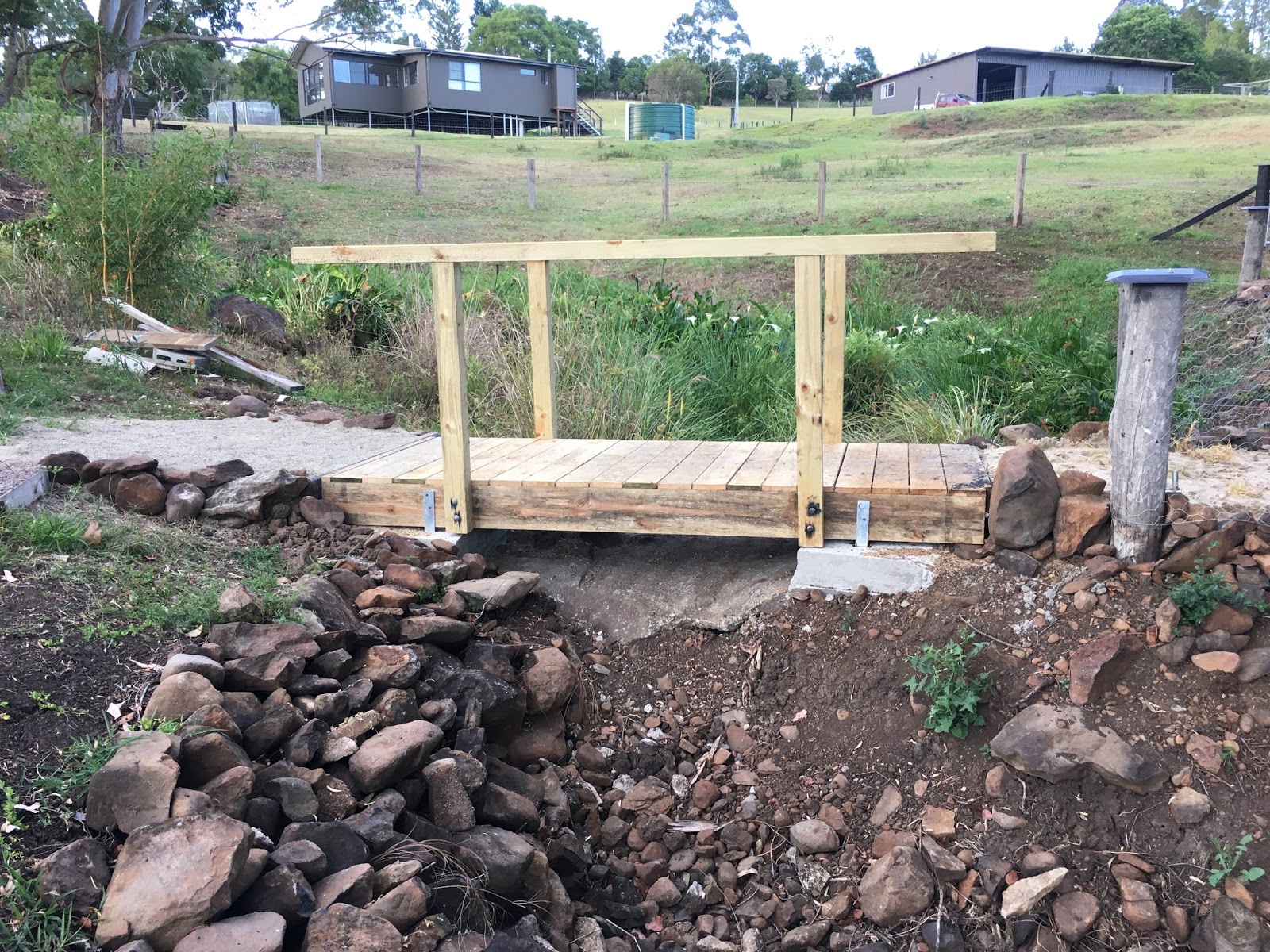 Cattle Bridge Built