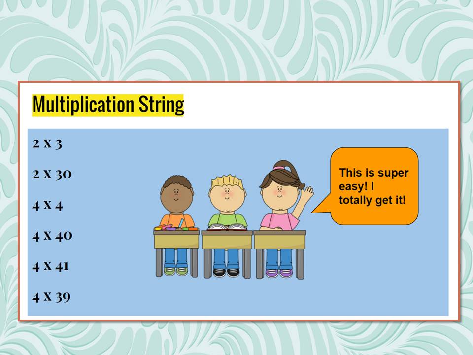Ms Rashid: Multiplication Strings
