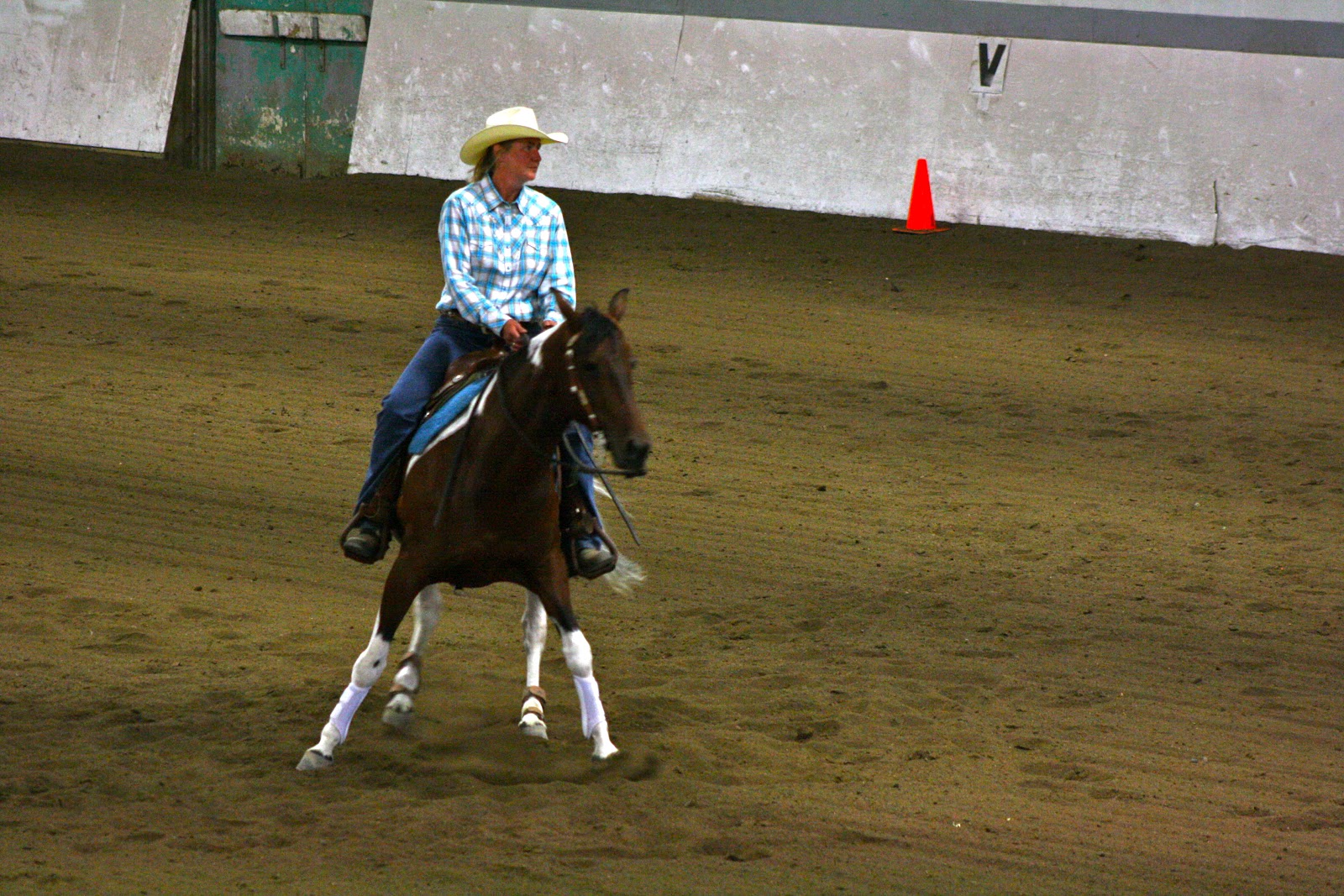 100 Mile Sliders Reining Club: Al Dunning-Steps to the spin