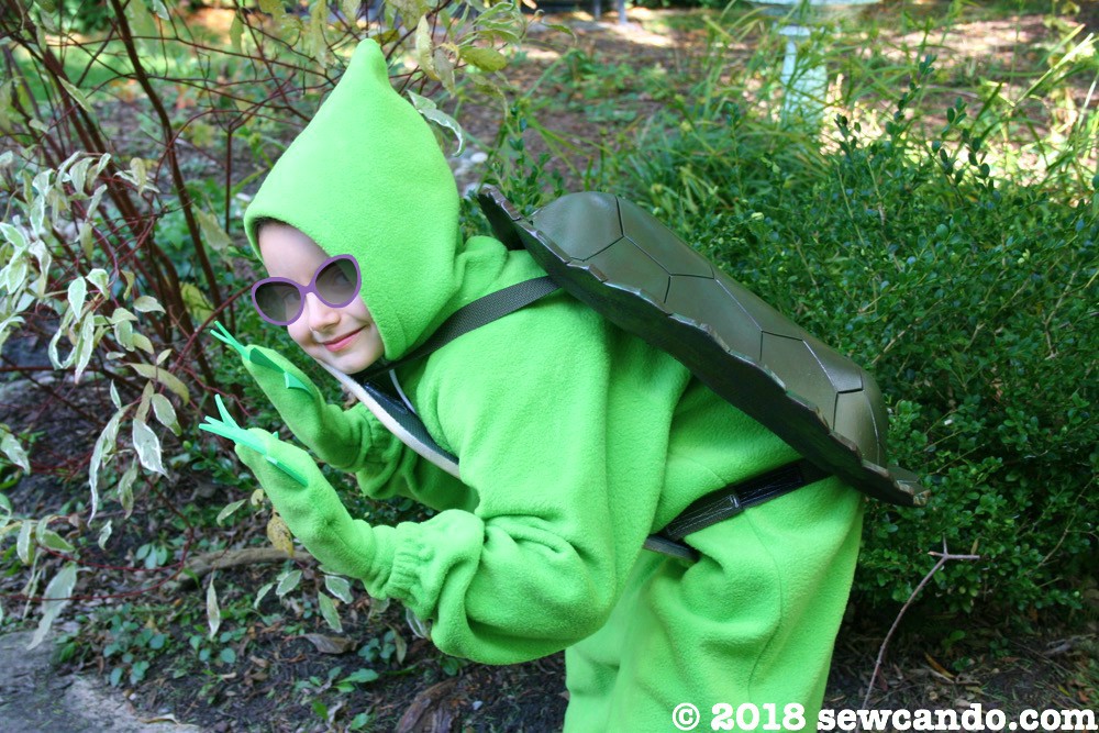 Sew Can Do: Our Made At Home Turtle Costume