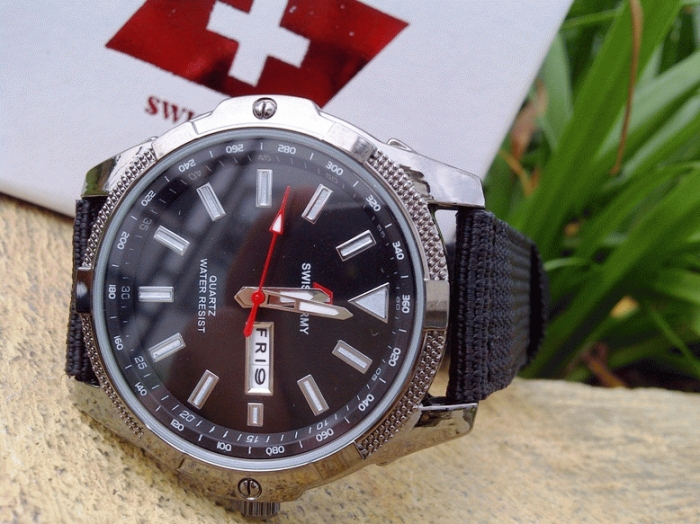 Jual Jam Tangan Swiss Army 803 Kanvas Edition