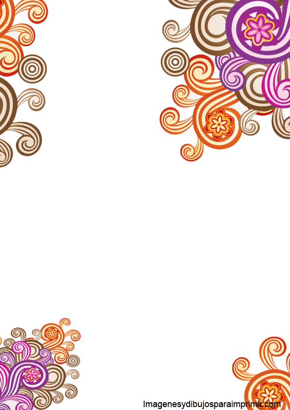 Bordes para decorar hojas de word - Imagui