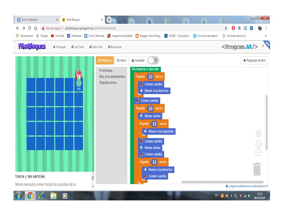 programación Pilas y Bloques..