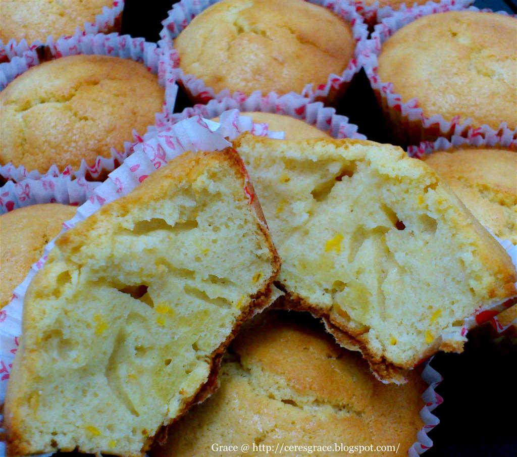 Grace's Kitchen: Orange Mamon Cake