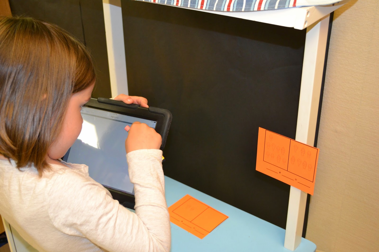 First Grade Funtastic: Ice Cream and iPad Day