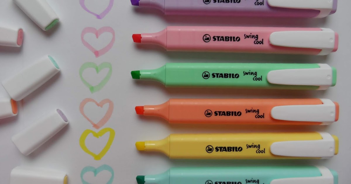 El Mundo del Nail Art: Subrayadores Pastel y más cositas de 20 Mil ...