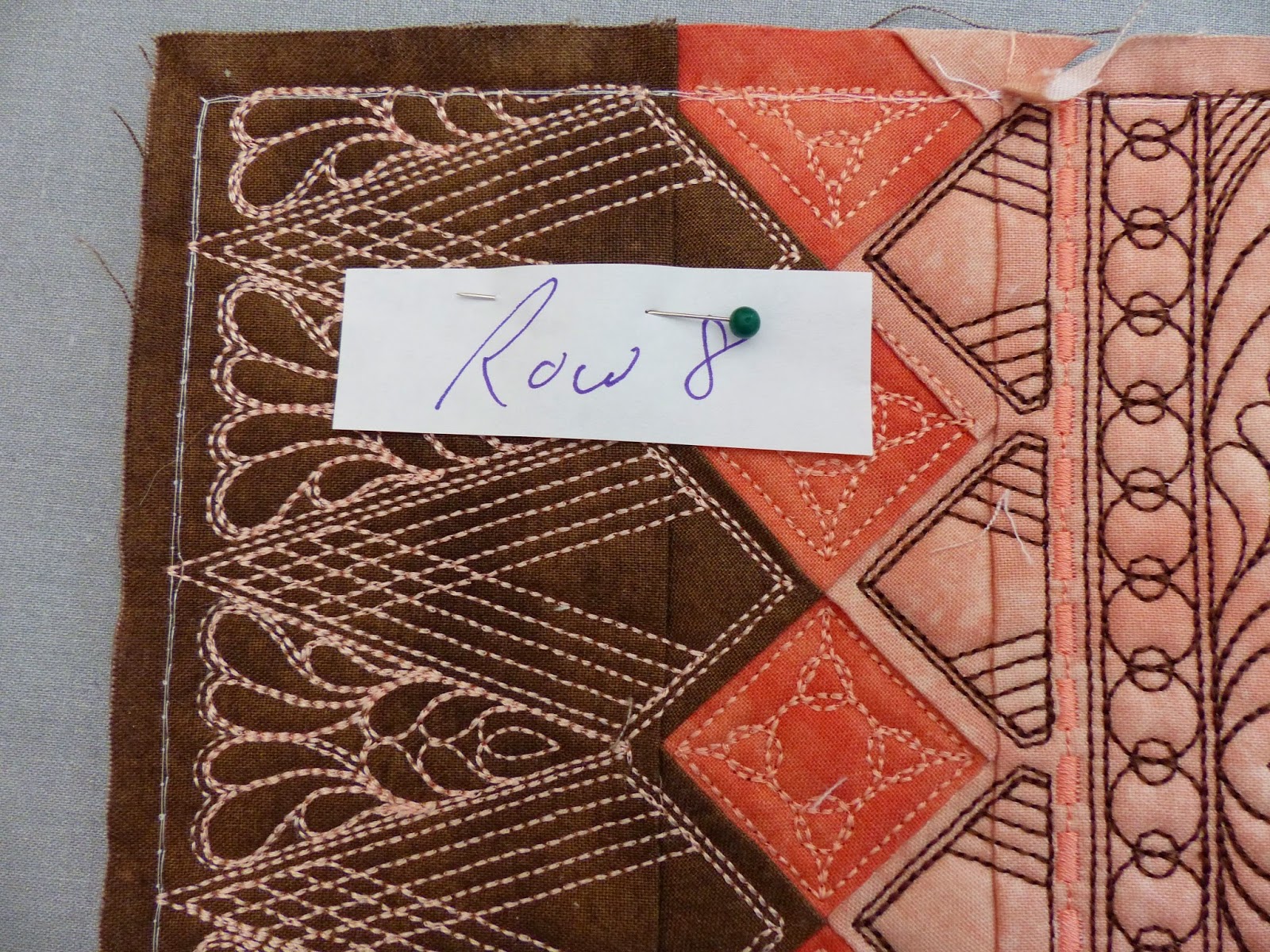 Jacobean Journey Quilt - Putting it All Together