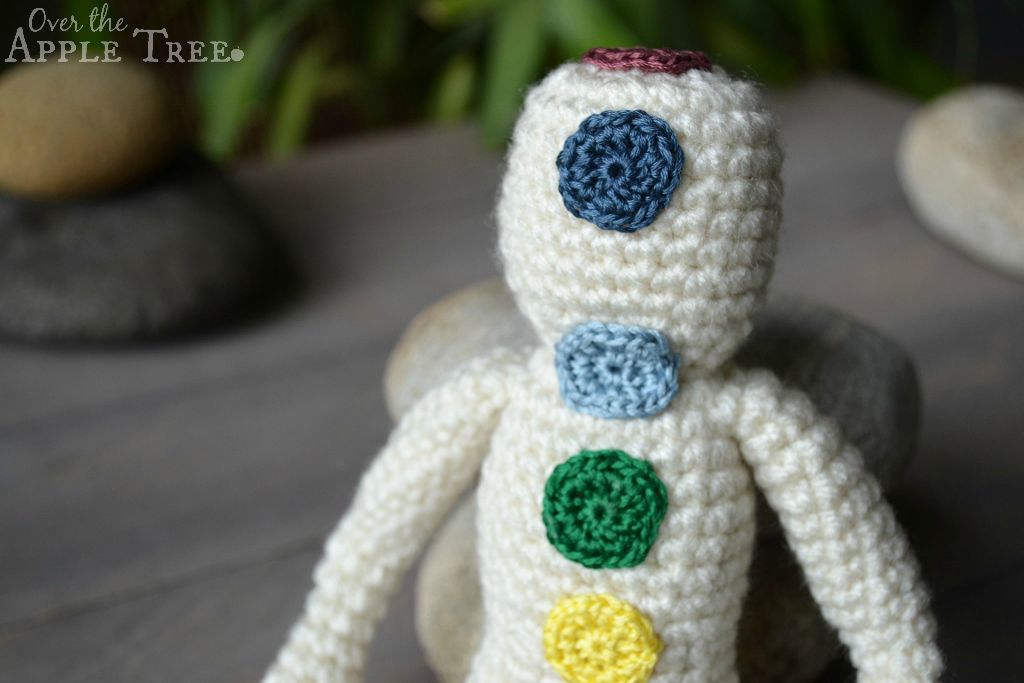 Over The Apple Tree: Crochet Reiki Chakra Doll