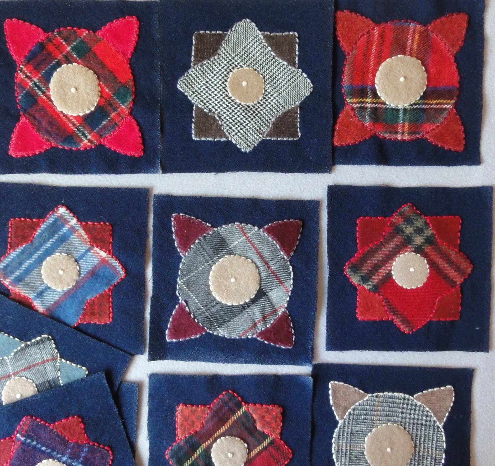 Q-BITS: WOOL APPLIQUE PROJECT