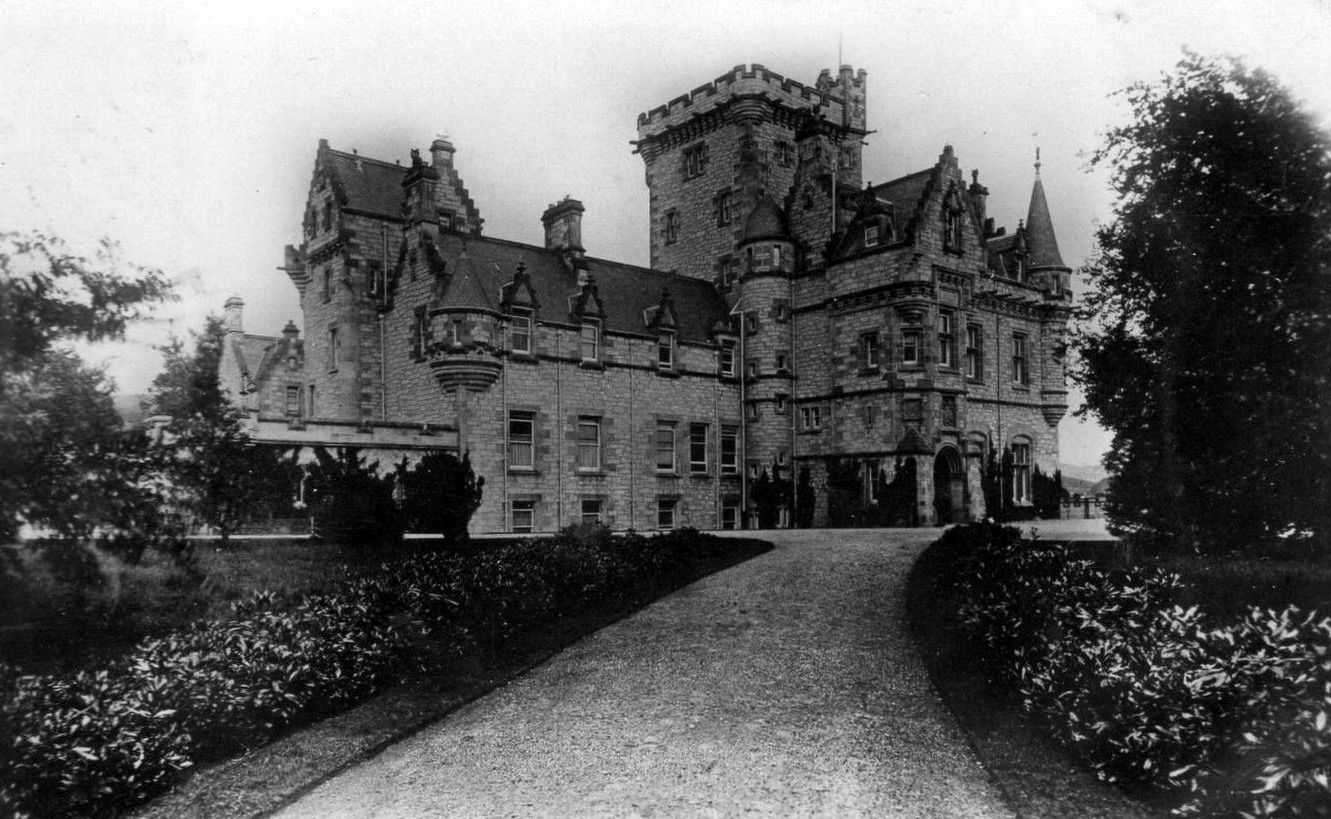 Tour Scotland: Old Photographs Moy Hall Inverness Scotland